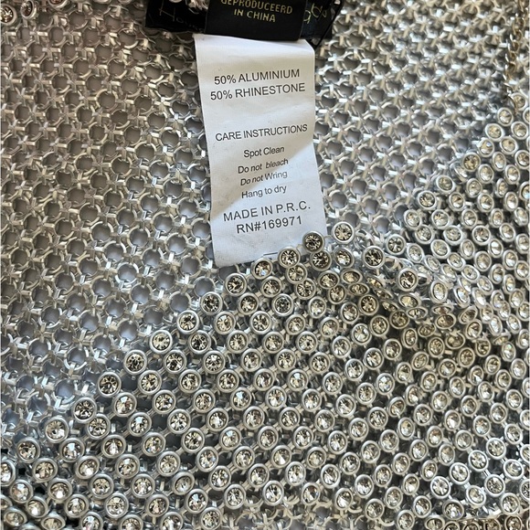 House of Harlow 1960 | Tops | House Of Harlow 96 Nwt Silver Mesh ...